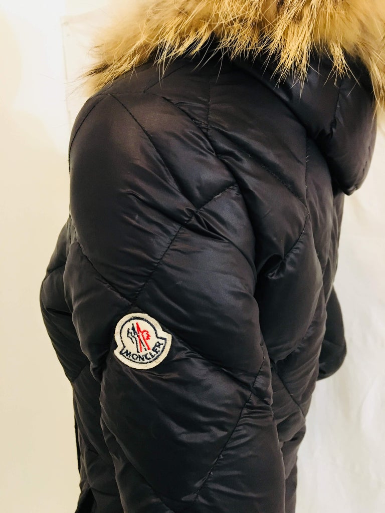 Moncler Fur Hood Jacket at 1stDibs