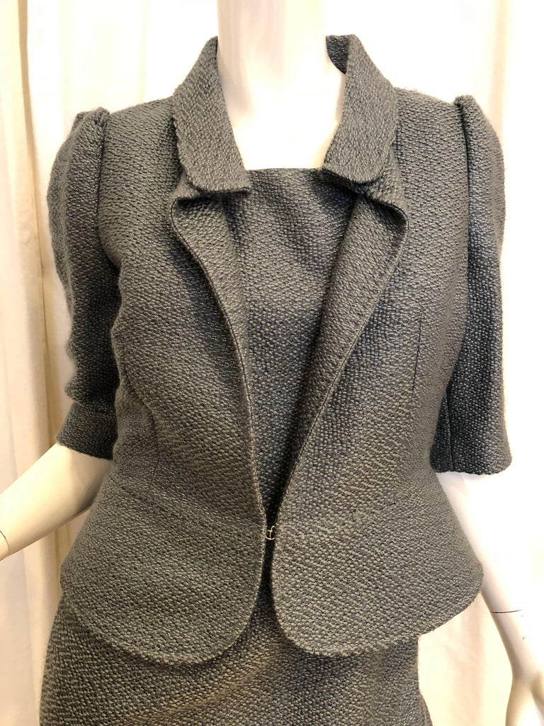 Fendi 2 Piece Tweed Dress Set at 1stDibs | fendi two piece set, fendi 2 ...