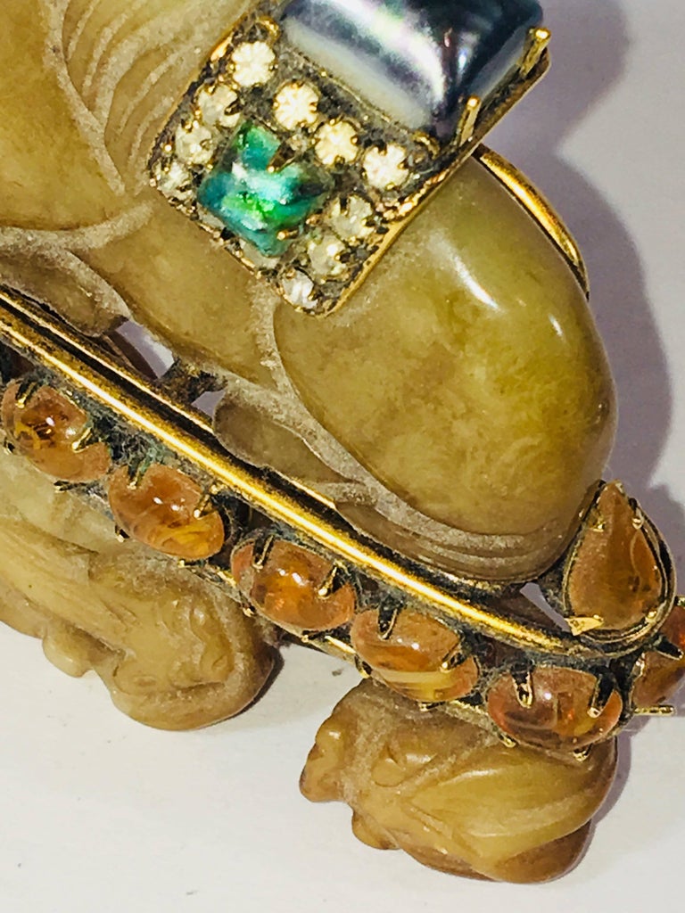 Iradj Moini Horse Pin at 1stDibs