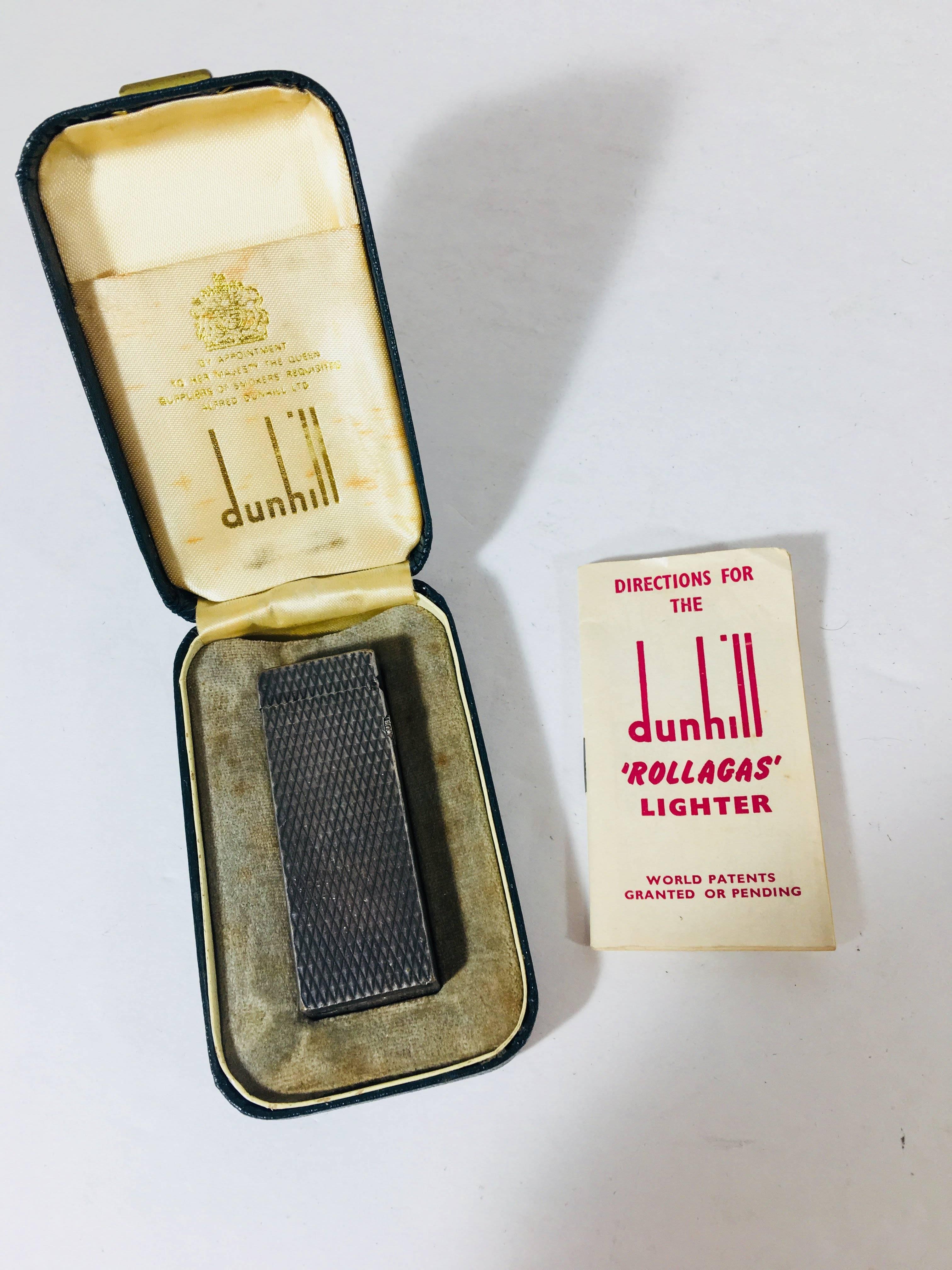 Vintage Dunhill Lighter at 1stDibs | dunhill vintage lighter