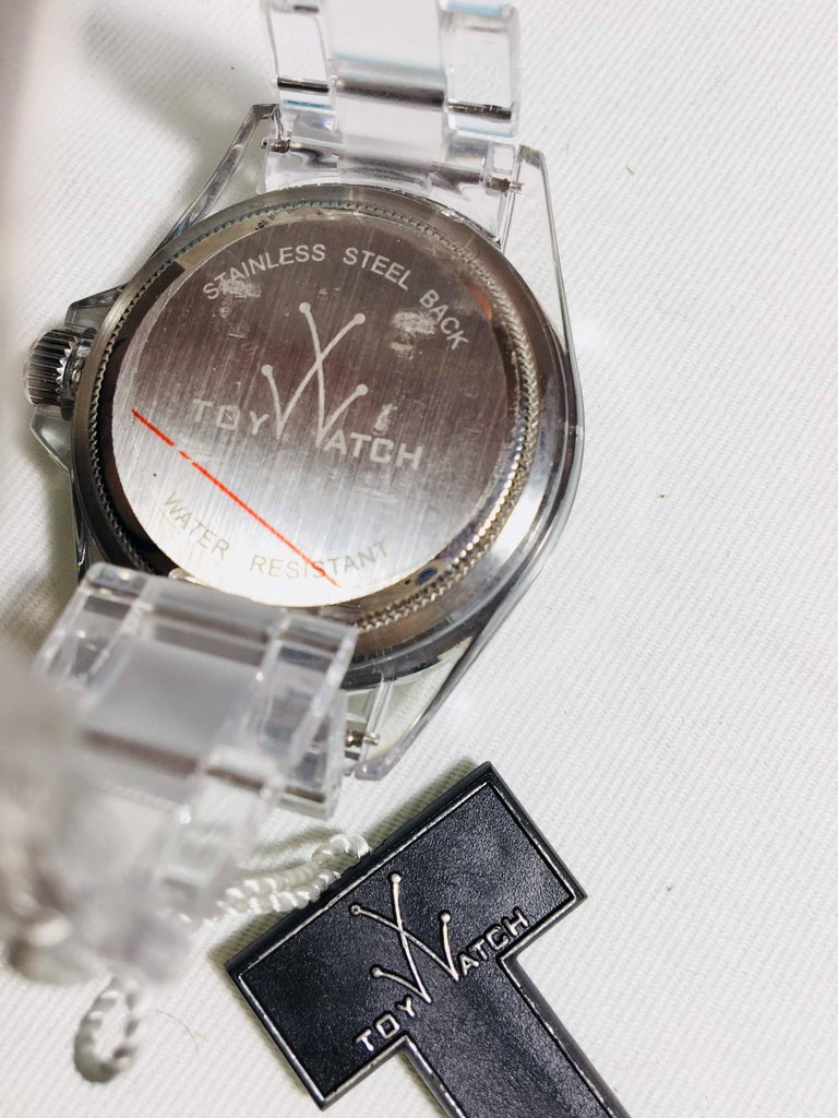 Toy Watch with Skull Face at 1stDibs | skull face watch, skull old ...