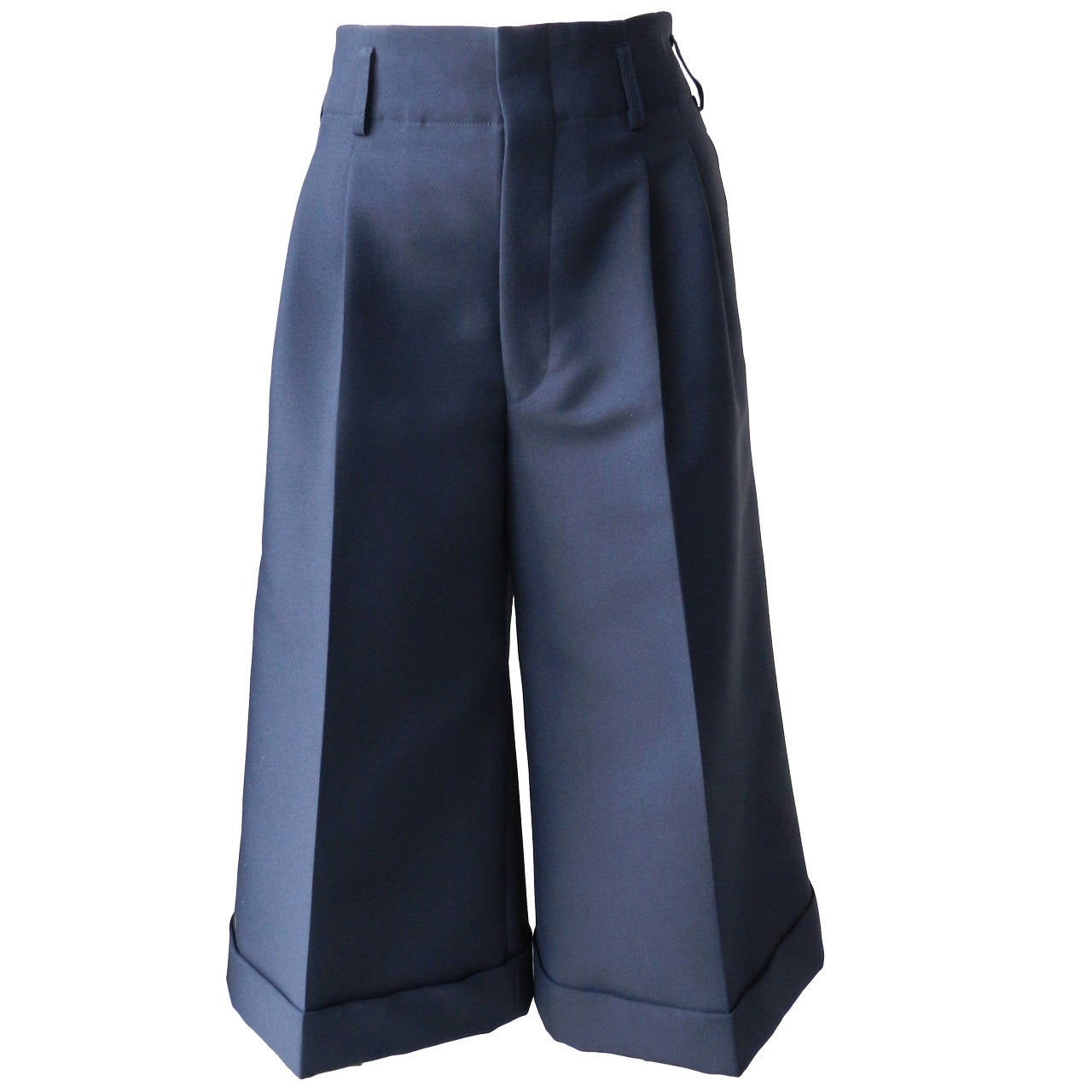 Comme des Garcons Navy Blue Culottes at 1stDibs | comme des garcons ...