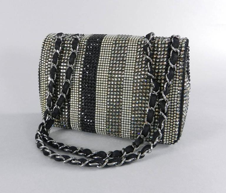 Chanel Limited Edition Strass bag - Classic Flap Mini at 1stDibs ...