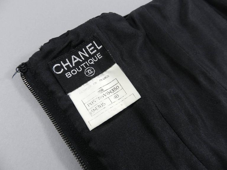 Chanel Vintage 1995 Fall Silk Satin Strapless Corset Bustier at 1stDibs ...
