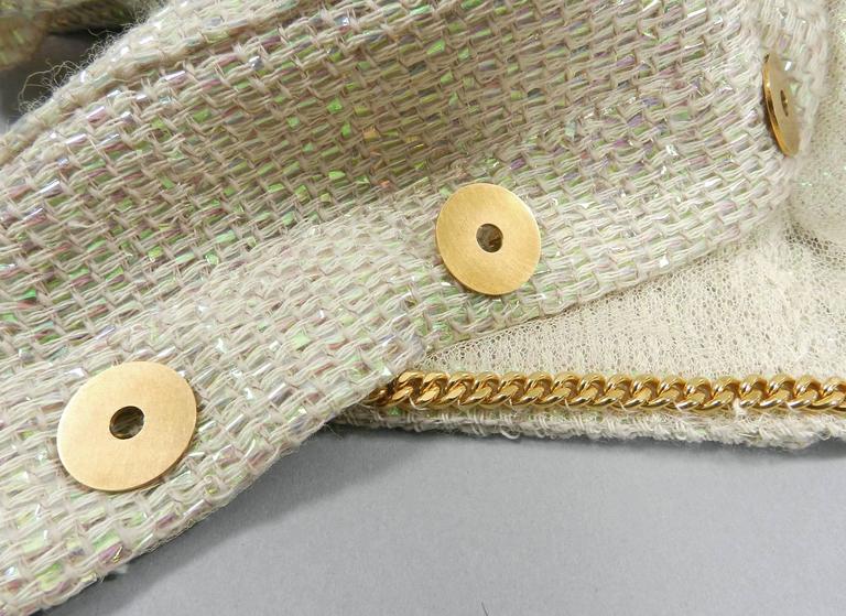 Chanel Spring 1999 Haute Couture Runway Shimmer Suit at 1stDibs