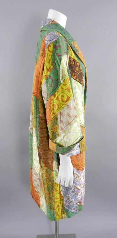 Prada Spring 2015 Runway Patchwork Dinner Coat at 1stDibs