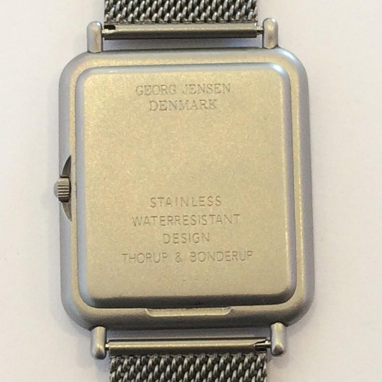 Original Georg Jensen Watch by Thorup and Bonderup at 1stDibs