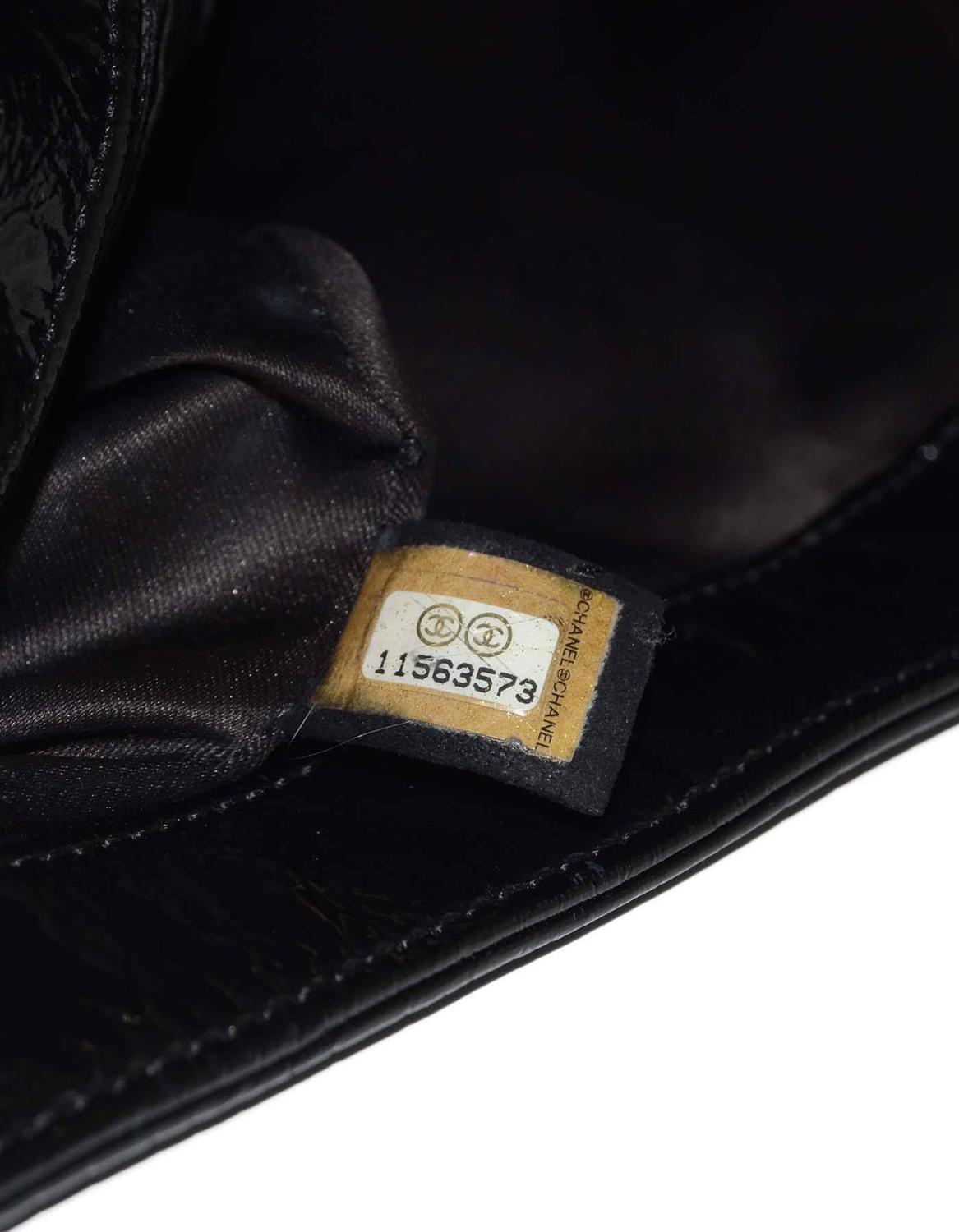 Chanel Vinyl Small Rock and Chain CC Flap Bag GHW For Sale at 1stdibs