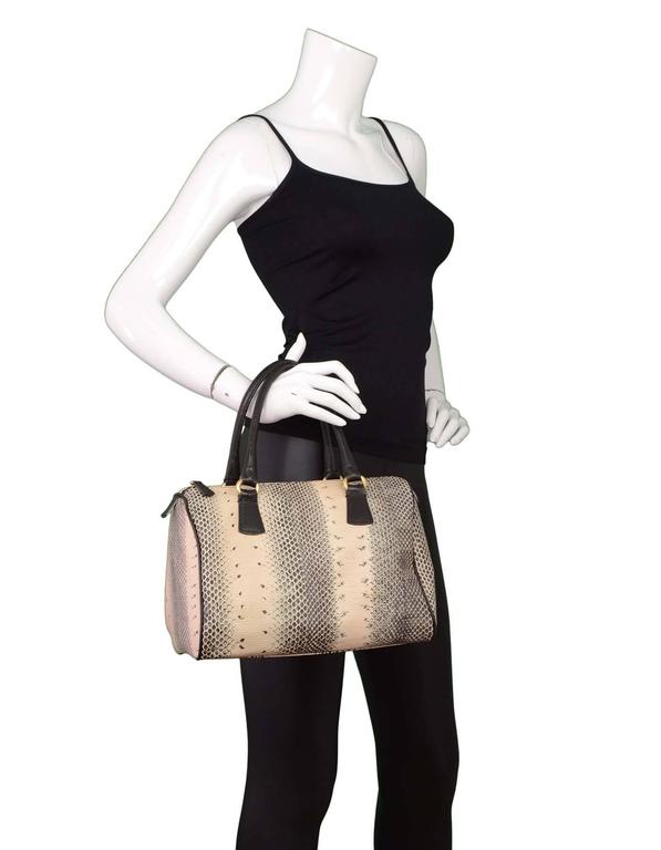 Furla Snakeskin Print Leather Speedy Bag GHW For Sale at 1stDibs