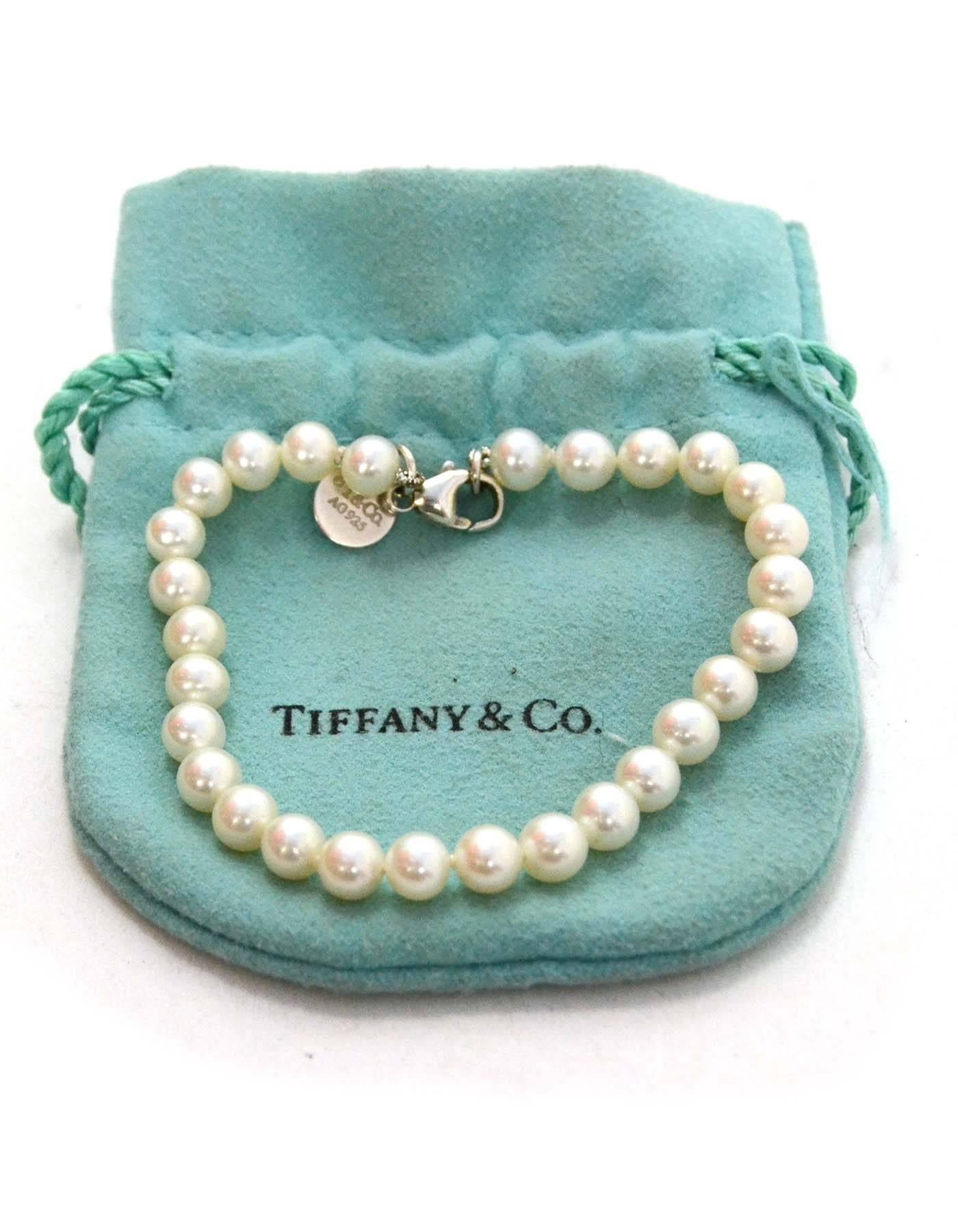 Tiffany And Co Pearl Bracelet