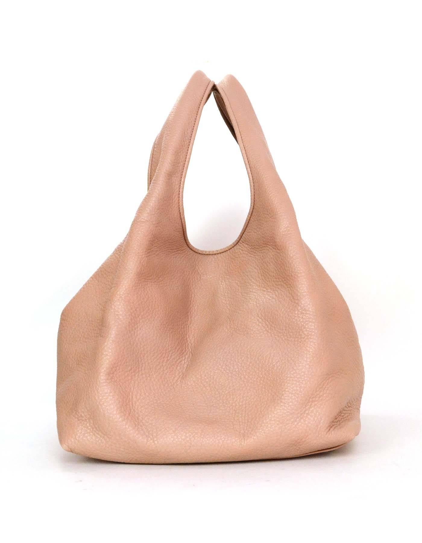 Loewe Rose Leather Calle Lock Hobo Bag For Sale at 1stDibs | loewe ...