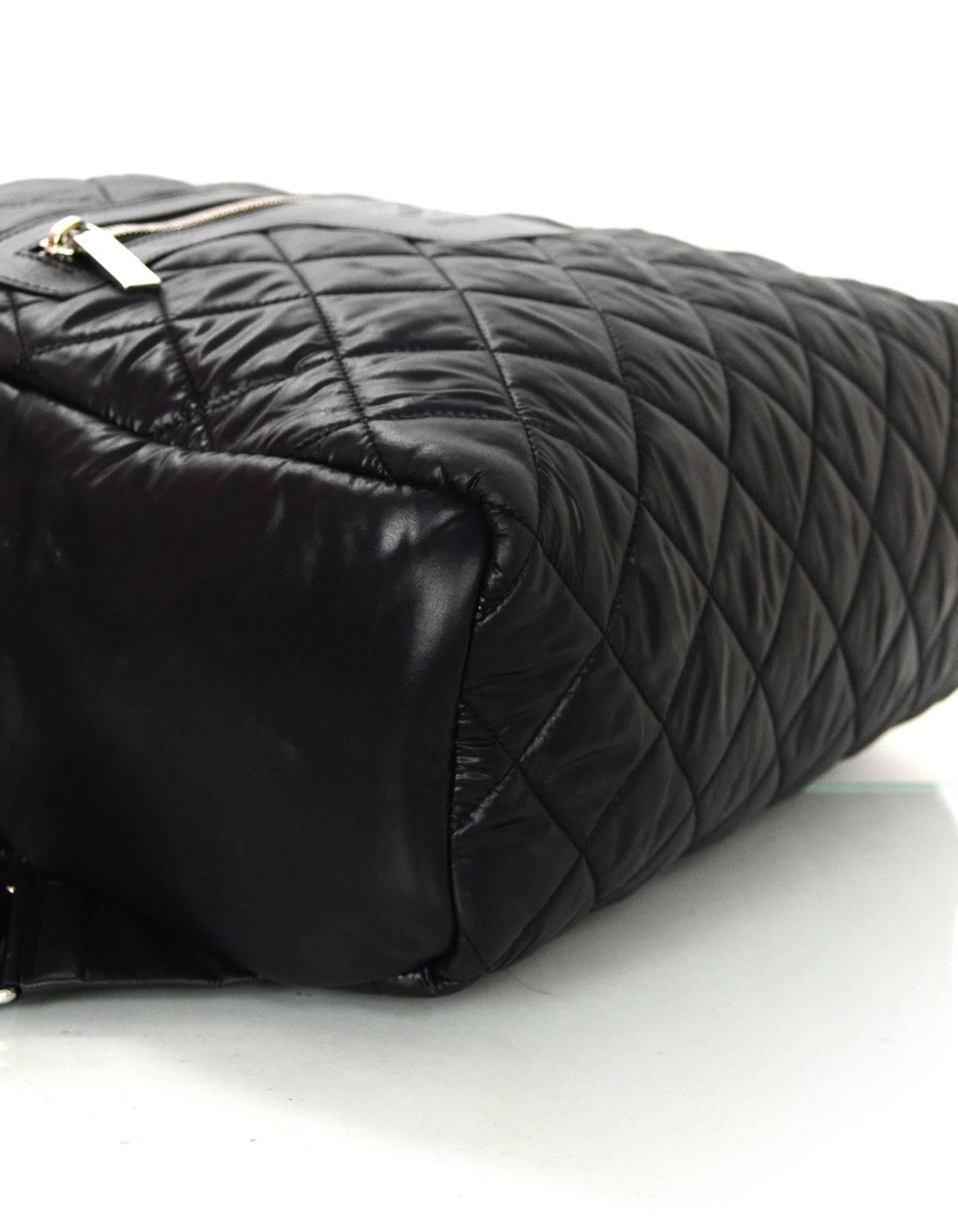 Chanel 2016 Black Nylon Coco Cocoon Backpack Bag For Sale at 1stDibs ...