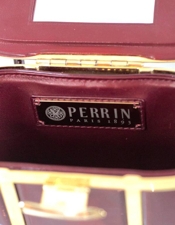 Perrin Red Stingray Le Cage Top Handle Bag For Sale at 1stDibs