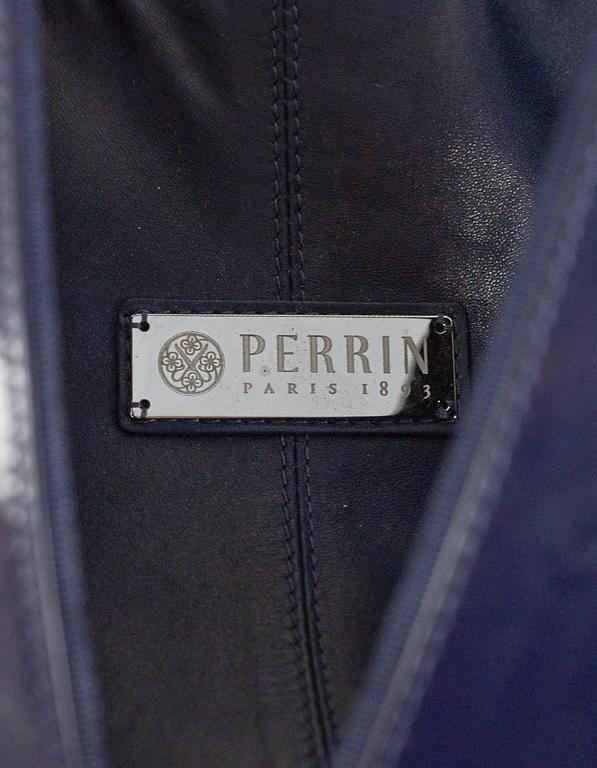 Perrin Large Navy Patent Ball Bag rt. $1,600 For Sale at 1stDibs