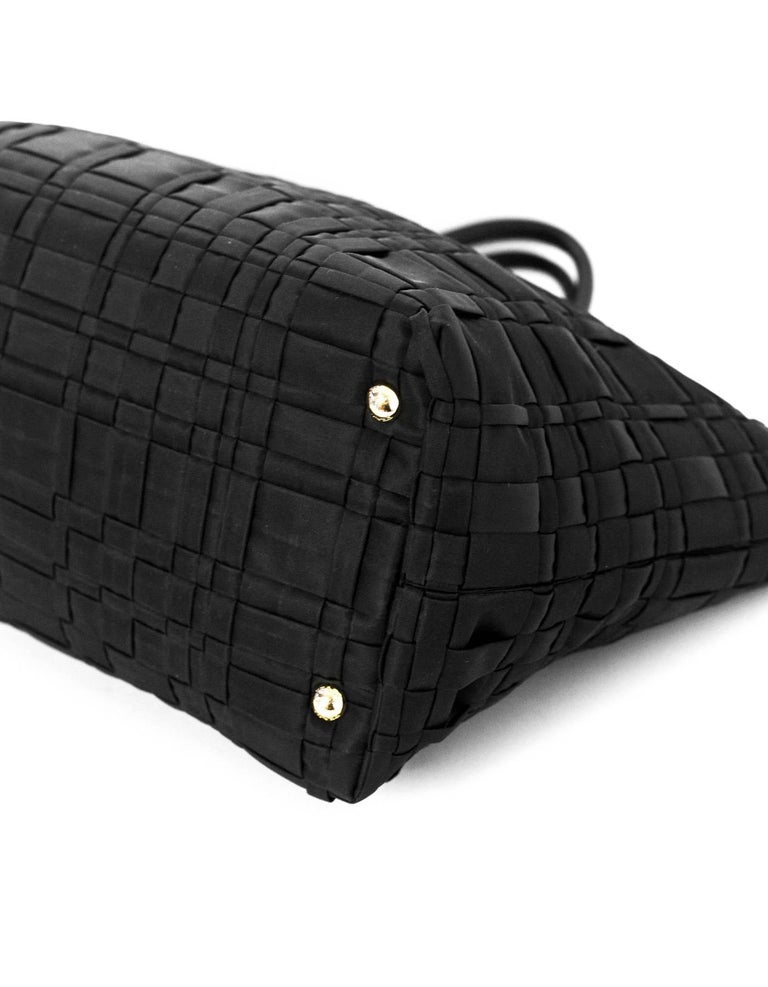 Designer Black Nylon Tote Bags | semashow.com