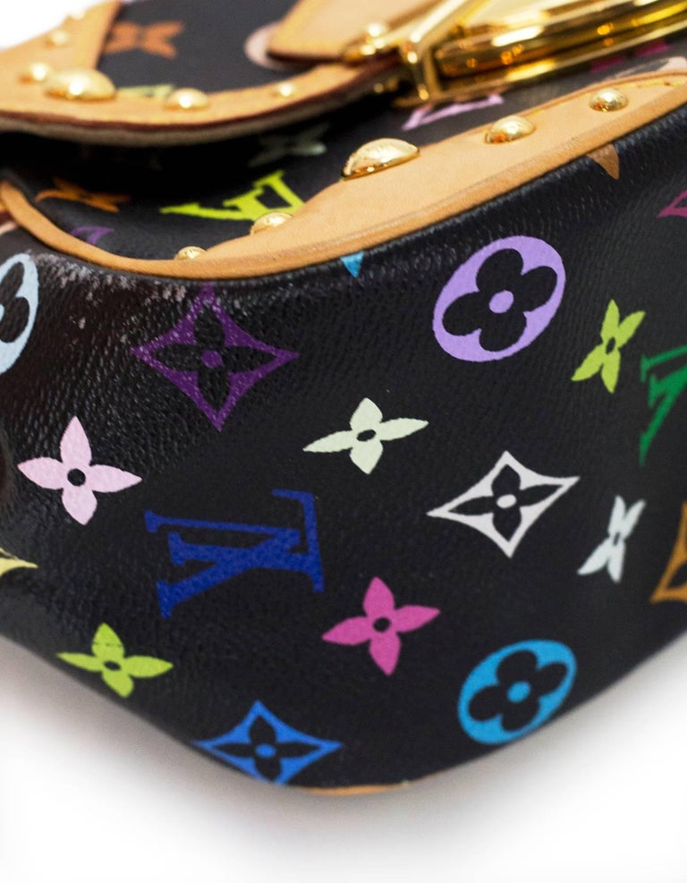 Louis Vuitton Black Multi-Colored Monogram Marilyn Shoulder Bag For ...