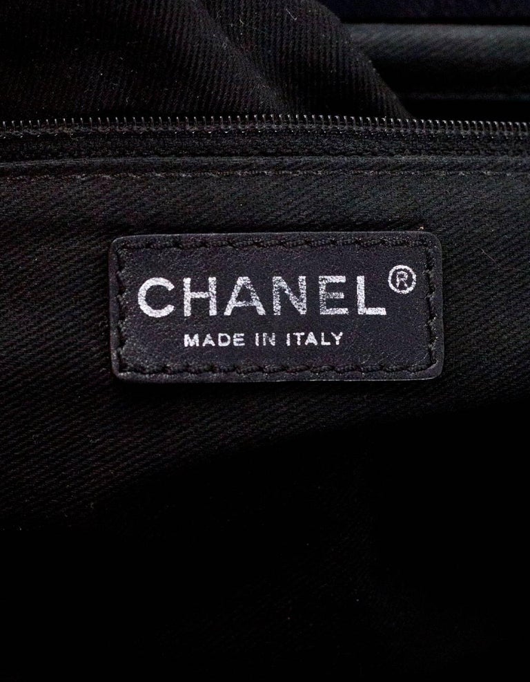 Chanel Black Crackled Patent Leather Ritz Quilted Flap Bag For Sale at ...