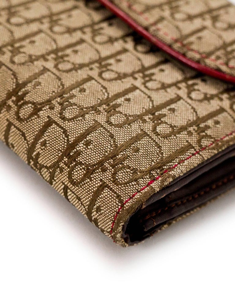 Christian Dior Tan Monogram Rasta Wallet For Sale at 1stDibs | dior ...