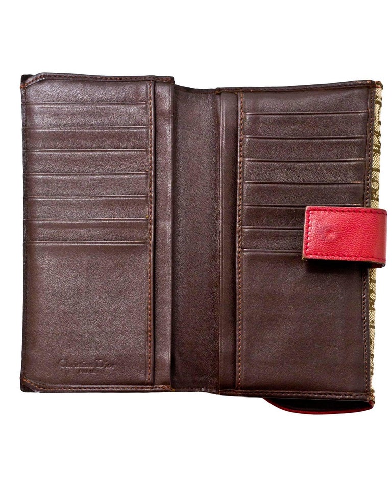 Christian Dior Tan Monogram Rasta Wallet For Sale at 1stDibs | dior ...