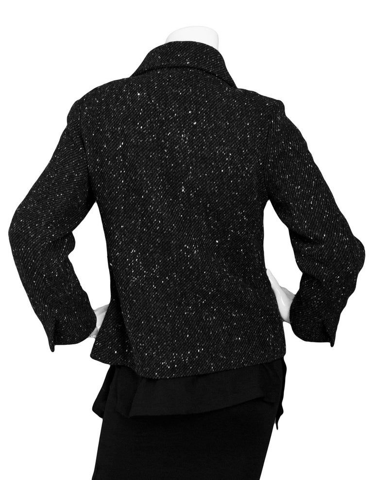 Limi Feu Charcoal Double Breasted Jacket and Insert sz S For Sale at ...