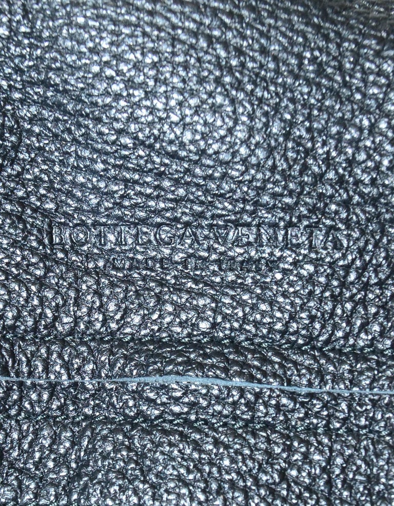 Bottega Veneta Black Cervo Deerskin Leather Large Baseball Hobo Bag at ...