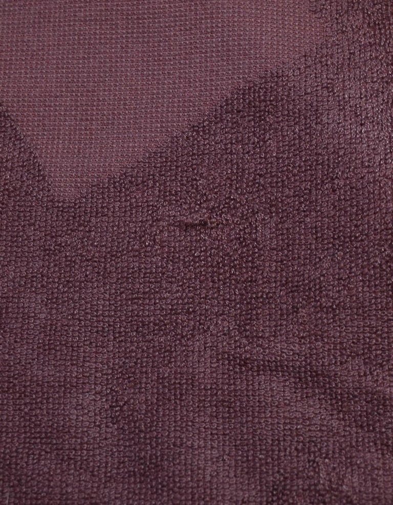 Chanel Purple XL CC Cotton Beach Towel at 1stDibs