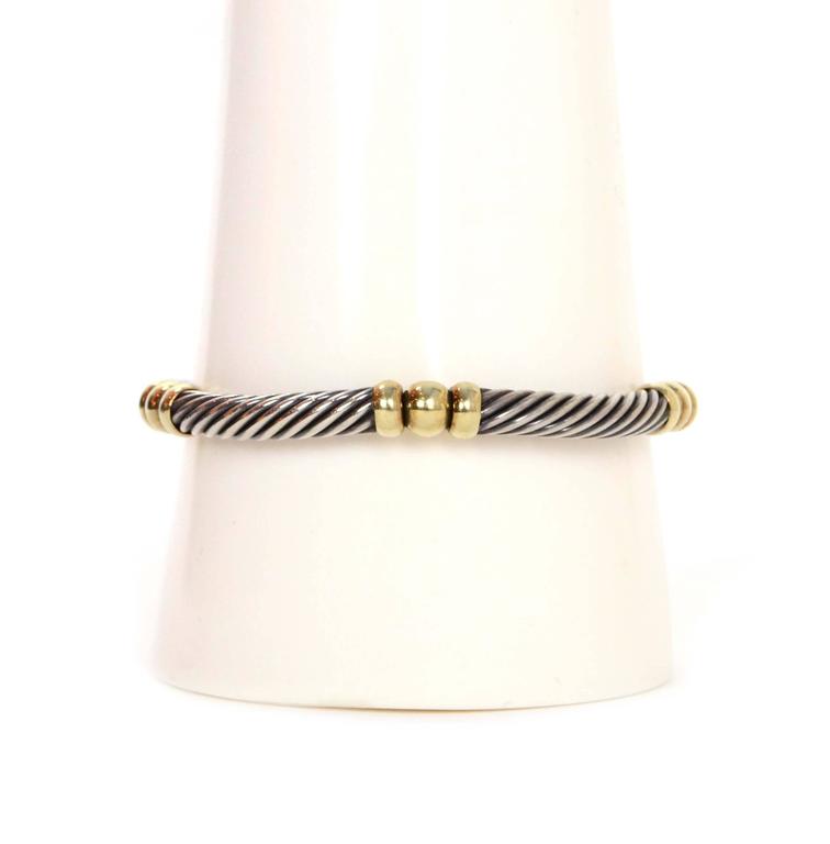 David Yurman Sterling Braided Cable Bracelet For Sale at 1stDibs ...