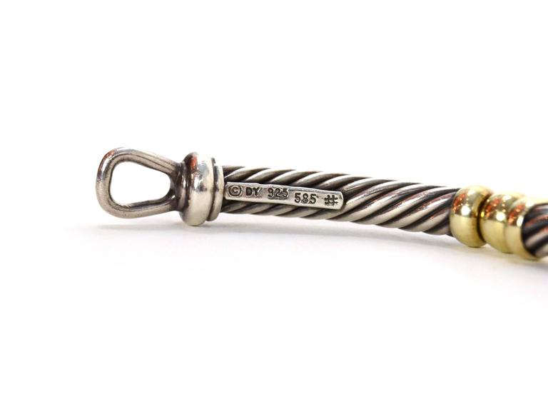 David Yurman Sterling Braided Cable Bracelet For Sale at 1stDibs ...