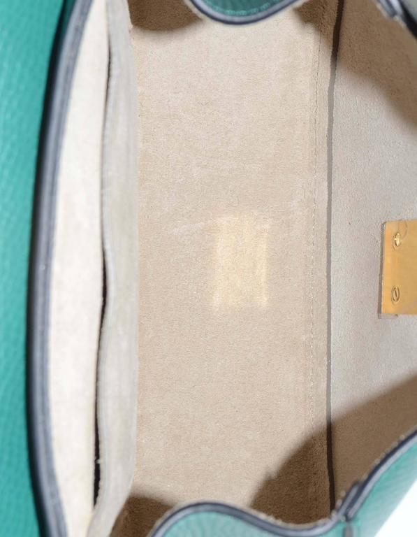 Chloe Blue and Green Bicolor Drew Small Crossbody Bag GHW rt. $1,950 ...