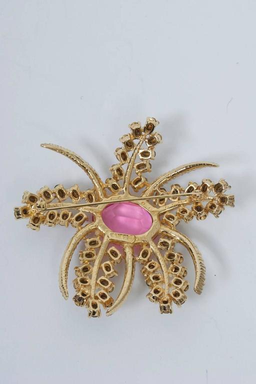 Ciner Crystal Brooch at 1stDibs