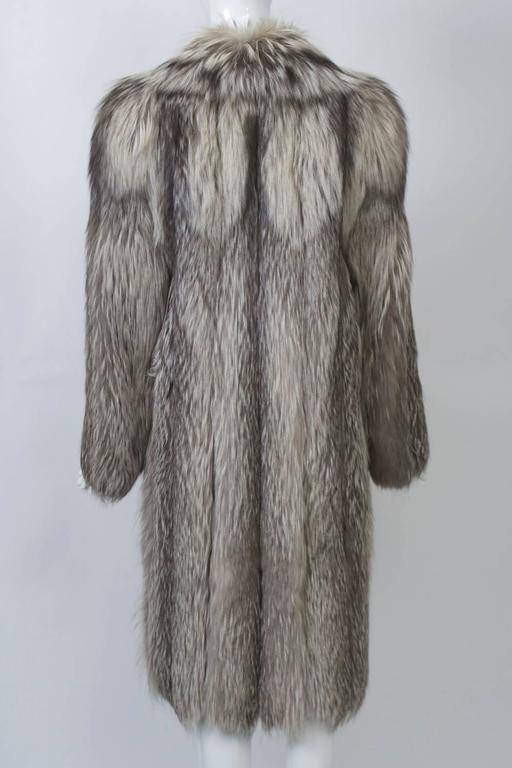 Vintage Silver Fox Coat at 1stDibs | vintage silver fox fur coat