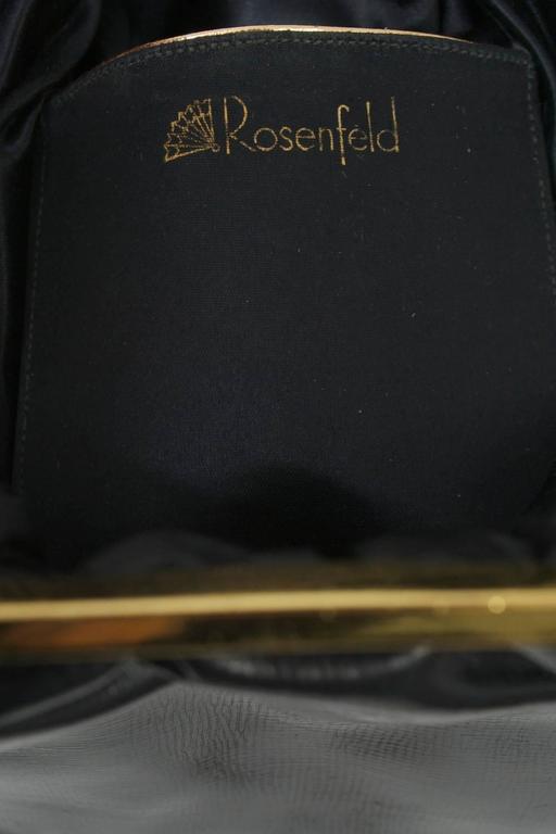 Rosenfeld Handbag with MOP Clasp For Sale at 1stdibs