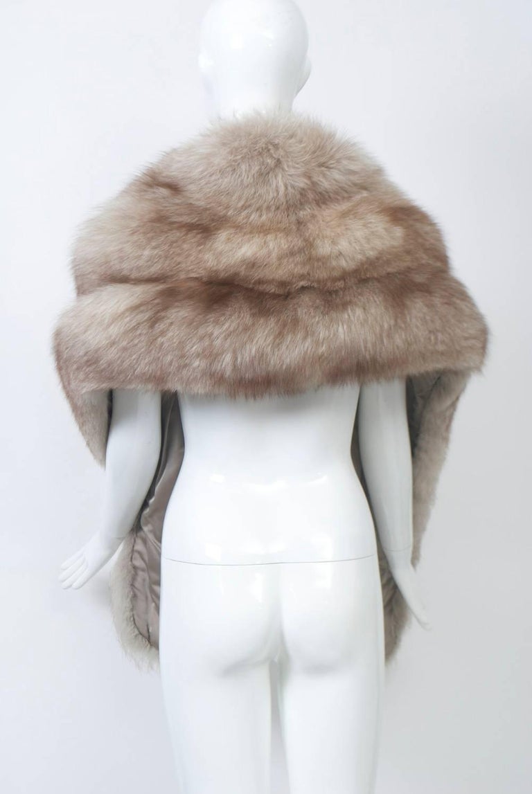 Saga Fox Stole at 1stDibs | fox stole for sale