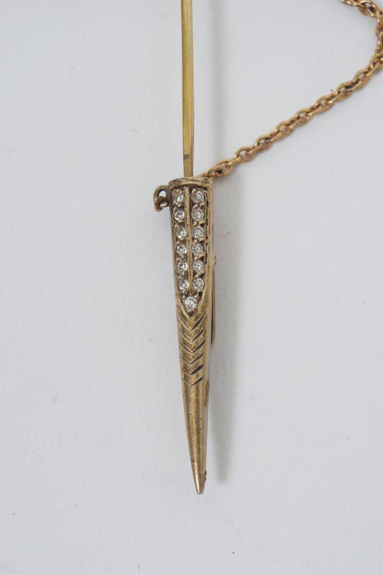 Sword-Shaped Stick Pin, France at 1stDibs