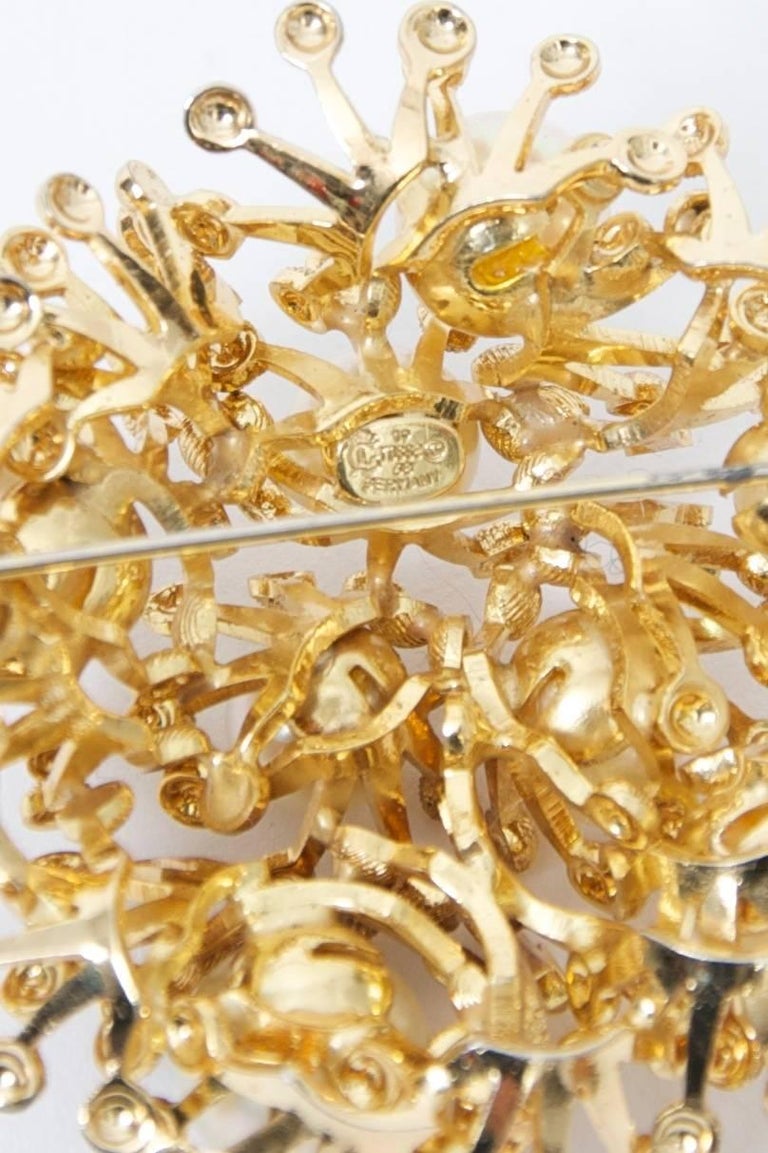 Grosse 1960s Brooch with Pearls For Sale at 1stDibs | grosse brooch