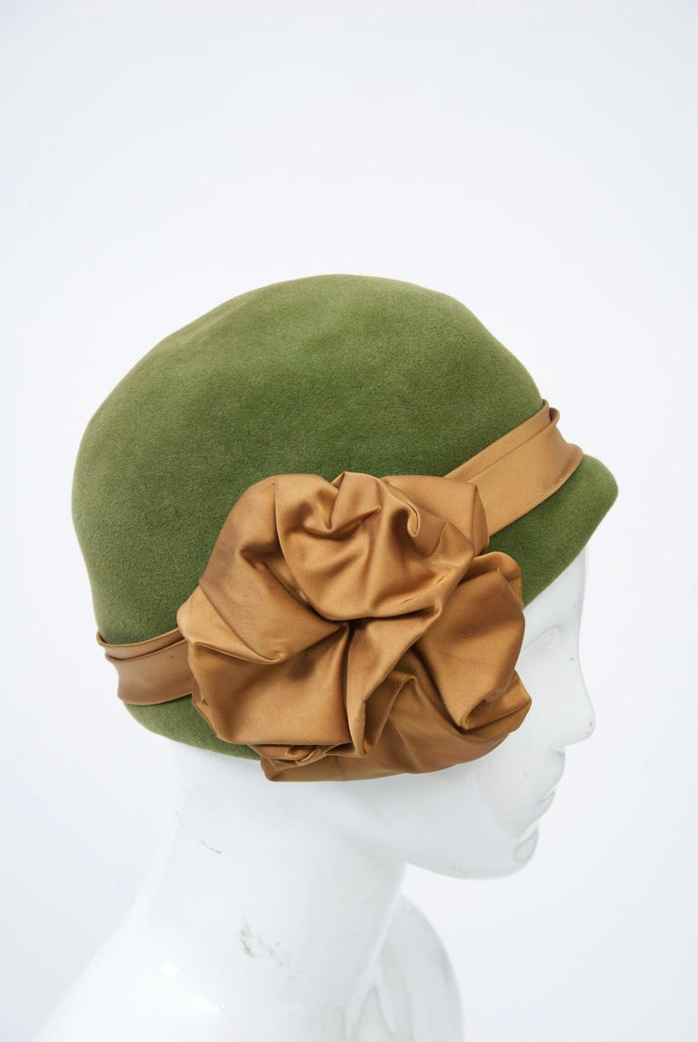 Pierre Balmain Design Vintage Hat at 1stDibs | balmain hat