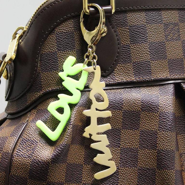 Louis Vuitton Stephen Sprouse Graffiti Key Chain in Box at 1stDibs