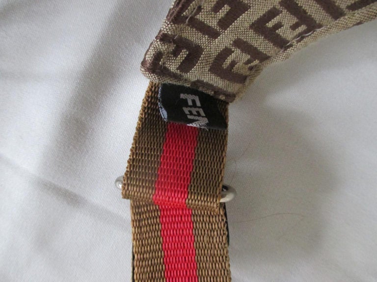 Fendi monogram sun visor hat at 1stDibs | fendi sun visor, fendi visor ...