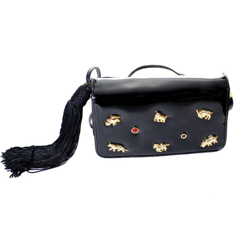 Judith Leiber Vintage Handbag Animals Horse Rhino Monkey Elephant ...