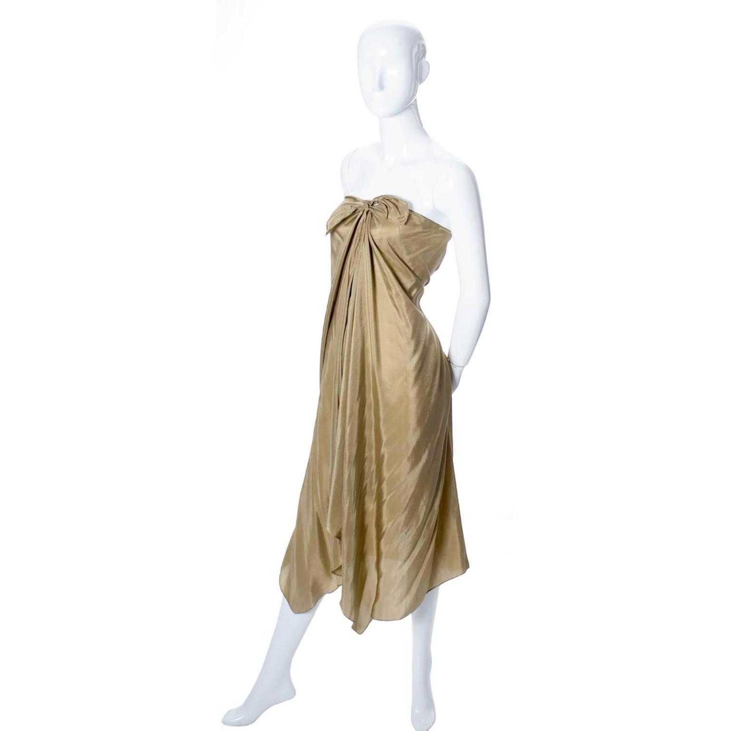 Ralph Lauren Collection Purple Label Gold Toga Dress New Original Tag ...