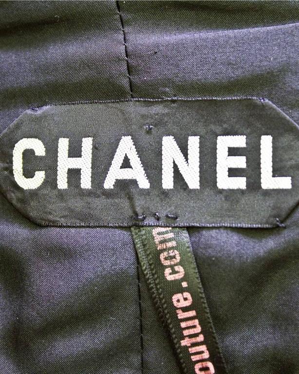 1970's Chanel Haute Couture Boucle Dress and Jacket Set at 1stDibs ...