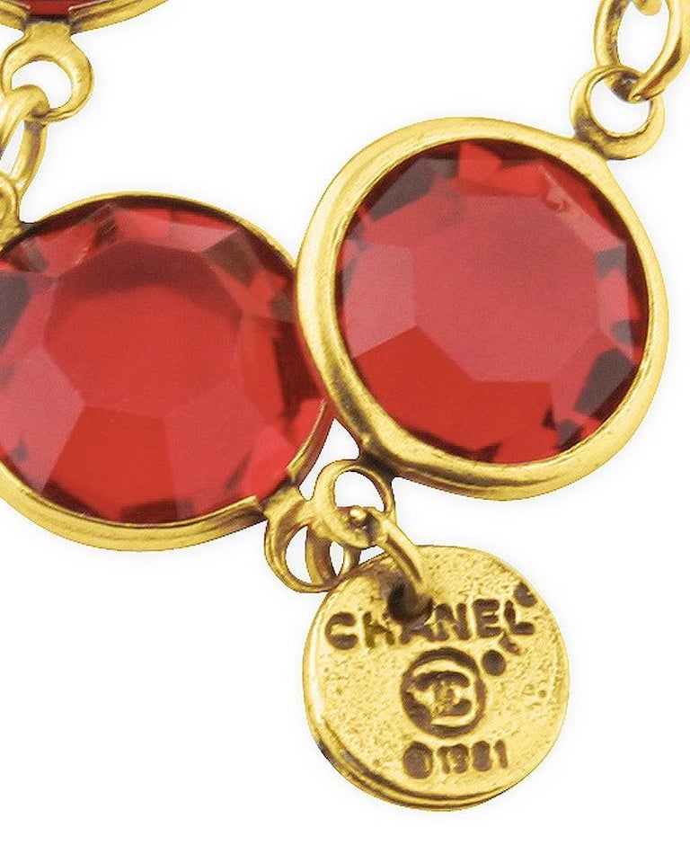 1981 Chanel Cut Crystal and Pearl Sautoir For Sale at 1stDibs