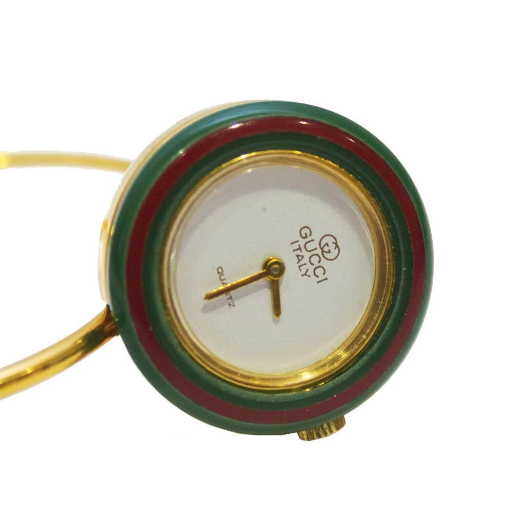 1970's Gucci Multi-colored Ring Watch at 1stdibs