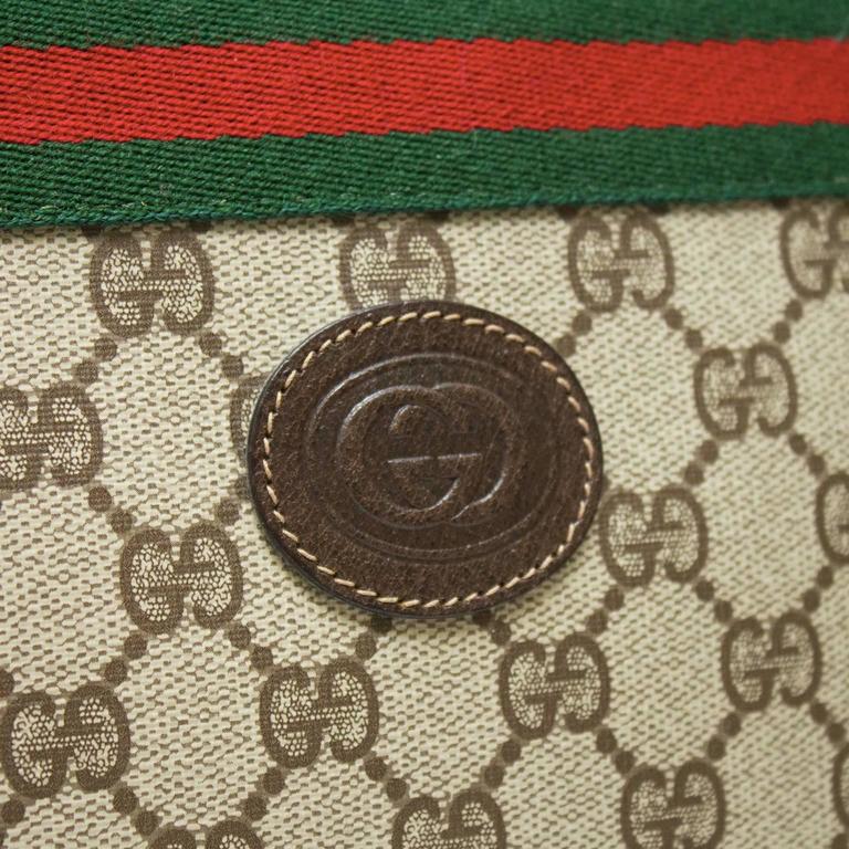 1970's Gucci Canvas Zip Portfolio at 1stDibs | gucci portfolio bag ...