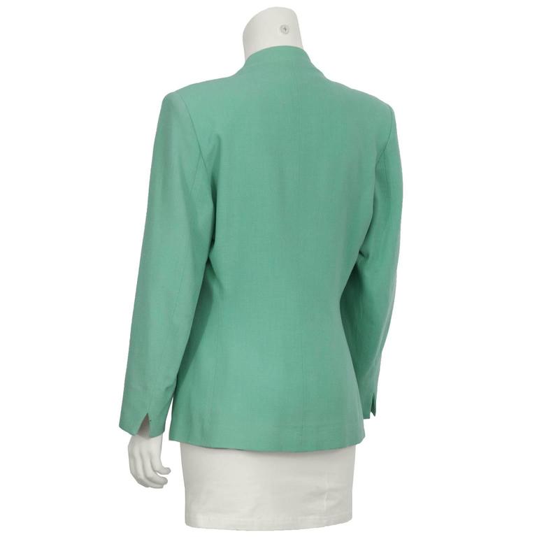 1980's Jasper Conran Mint Crepe Jacket For Sale at 1stDibs | jasper ...