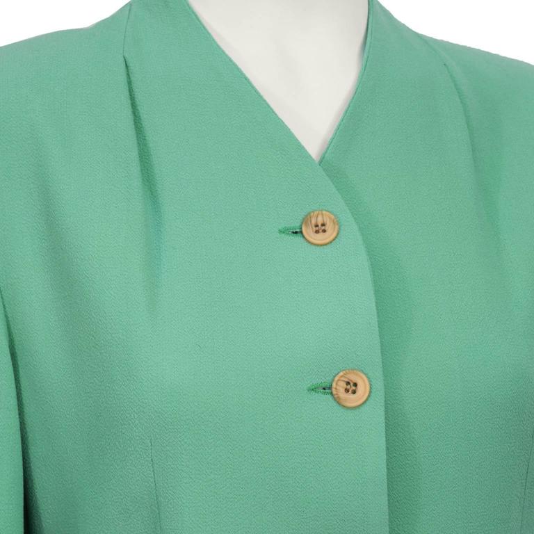 1980's Jasper Conran Mint Crepe Jacket For Sale at 1stDibs | jasper ...
