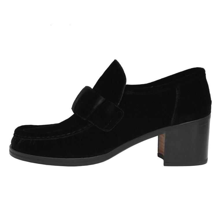 1993 "Wannabe" by Patrick Cox Velvet Loafers at 1stDibs