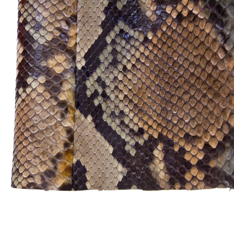 SS 2000 Tom Ford Era Gucci Genuine Python Leather Pants For Sale at ...