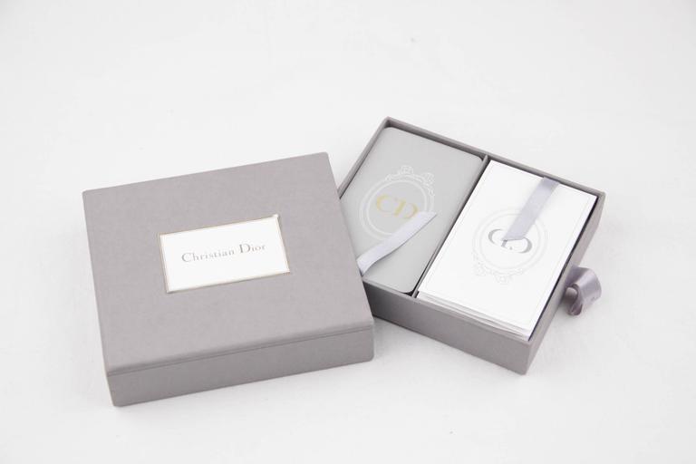 CHRISTIAN DIOR Vintage 2 Decks FRENCH PLAYING CARDS w/ Box For Sale at ...