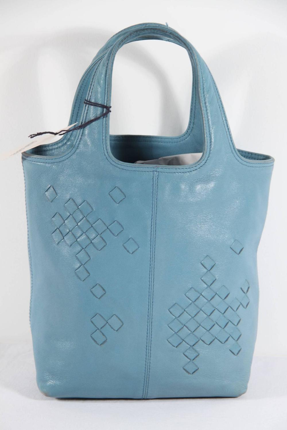 Bottega Veneta Blue Handbag Purses | Paul Smith